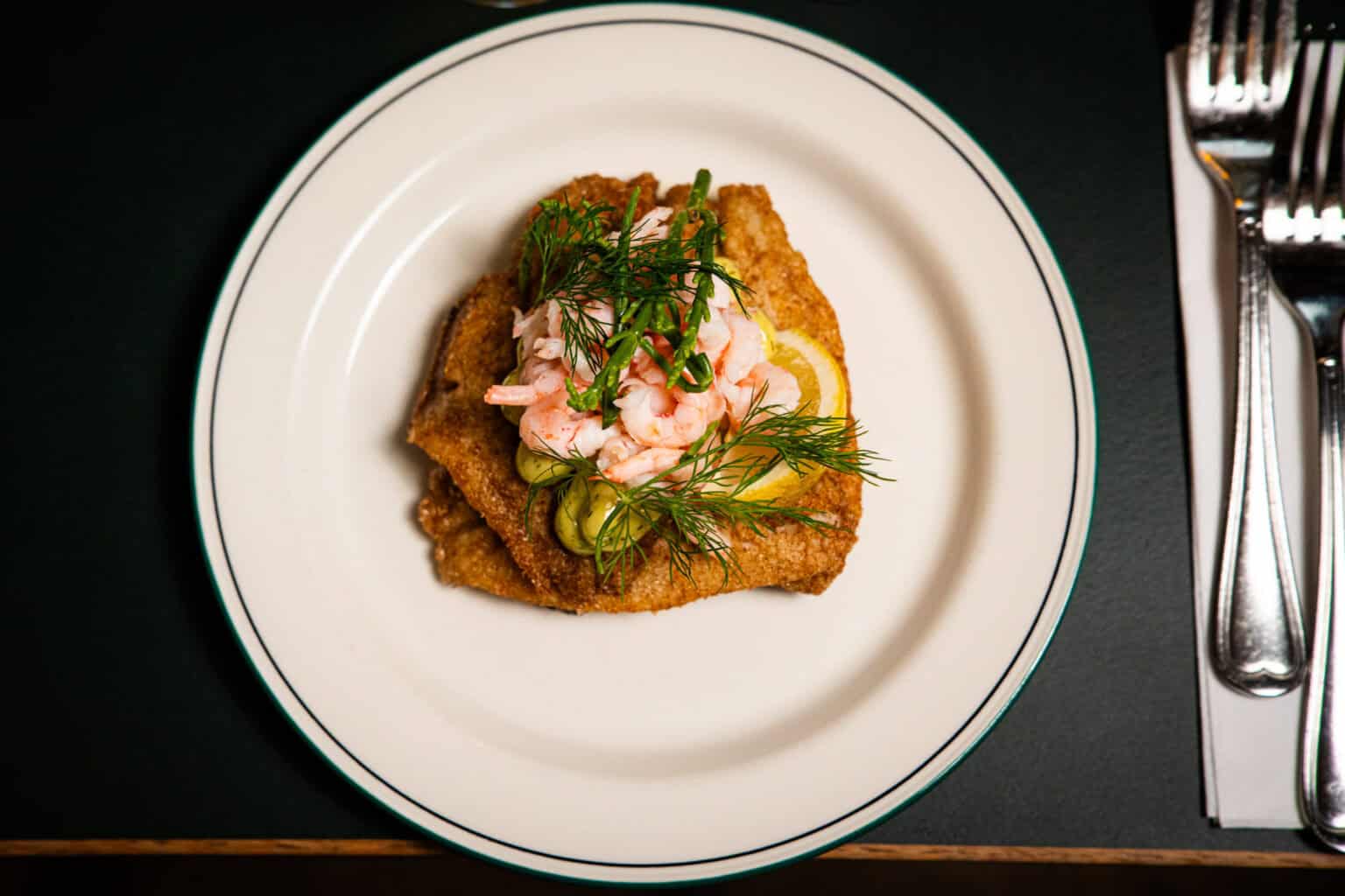 Lunch in Copenhagen - Open-faced sandwiches & Danish food at Færgecaféen